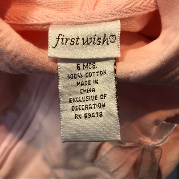 first wish | Matching Sets | Nwt First Wish Pink Hoodie And Pants ...